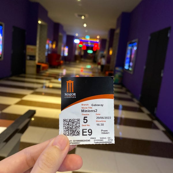 Major Cineplex (เมเจอร์ ซีนีเพล็กซ์) - 1 tip