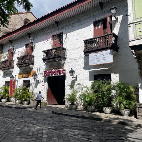 Photos at Barbara's Heritage Restaurant - Intramuros - Plaza San Luis ...