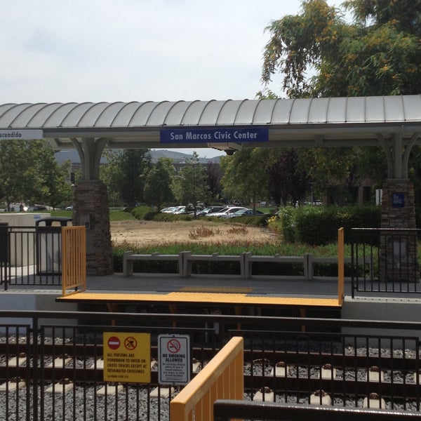 San Marcos Civic Center Sprinter Station - 101-199 County Highway S14