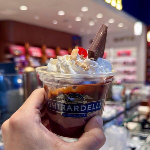 Ghirardelli ice cream store