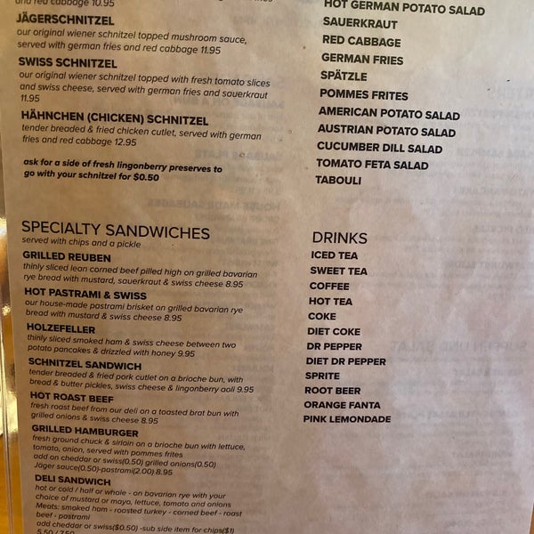 Siegi's Sausage Factory & German Restaurant - 22 tips