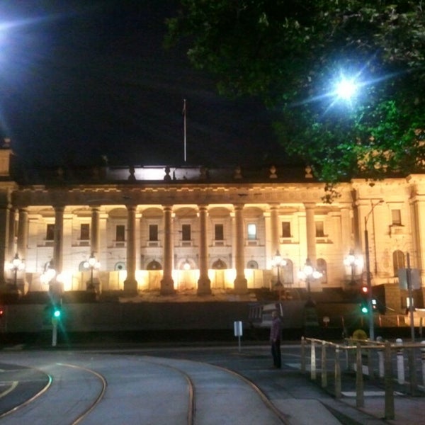 Parliament House of Victoria - Capitol Building in Melbourne