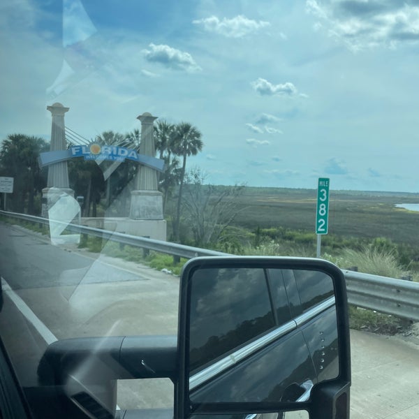 Florida / Georgia State Line - Border Crossing