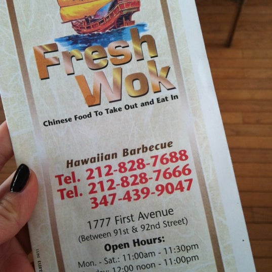 Fresh Wok - Yorkville - 1777 1st Ave