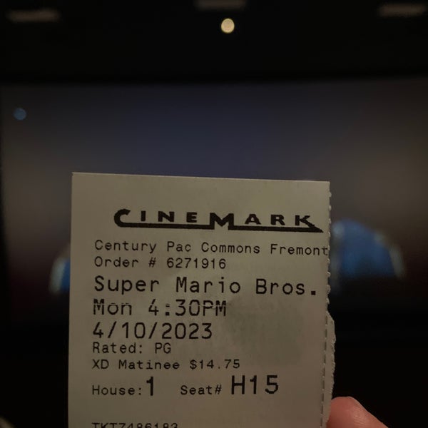 Cinemark Century at Pacific Commons and XD - Movie Theater in Fremont