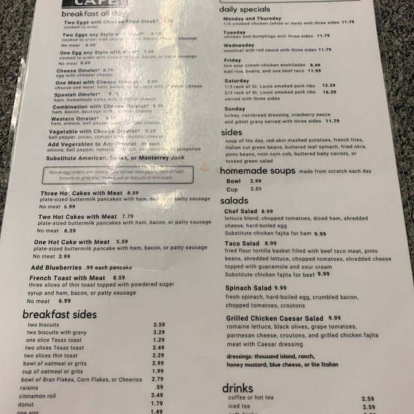 Blue Bonnet Cafe - Café