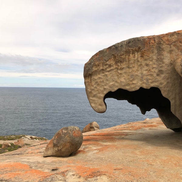 Remarkable Rocks - Scenic Lookout in Flinders chase