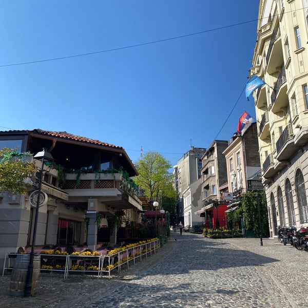 Skadarlija - Pedestrian Plaza in Stari Grad