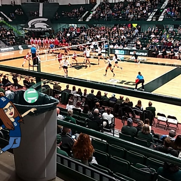 Jenison Fieldhouse - College Track in Michigan State University