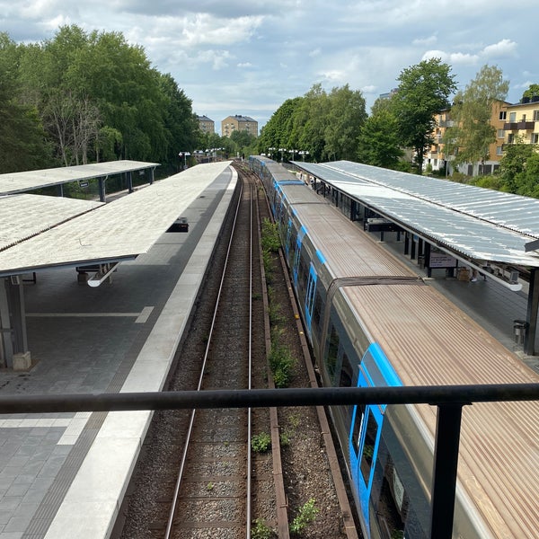 Skärmarbrink T-Bana - Metro Station in Stockholm