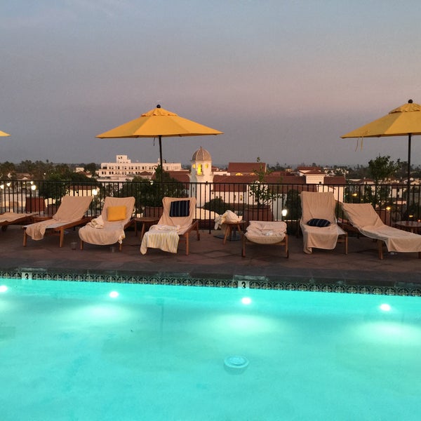 Canary Hotel Rooftop Deck - Santa Barbara Downtown - Santa Barbara, CA