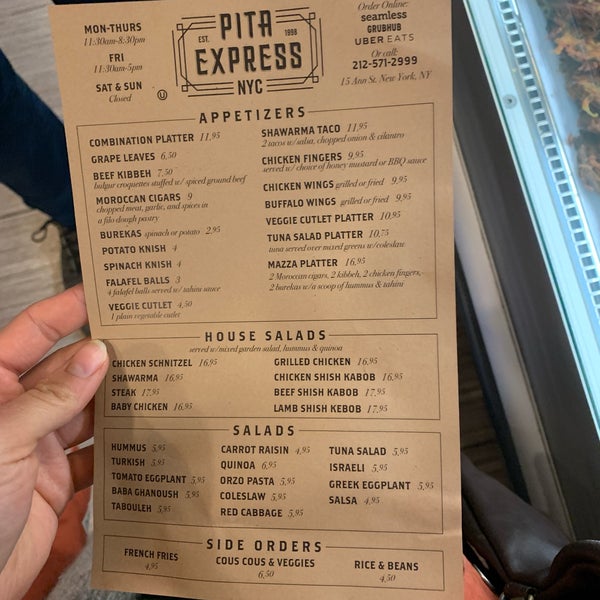 Pita Express - Financial District - 12 tips from 441 visitors