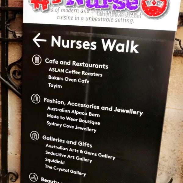 Nurses Walk - Plaza in The Rocks