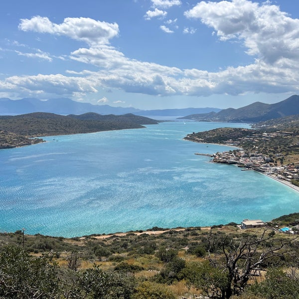 View point of Spinalonga island and Elounda peninsula - 1 visitor