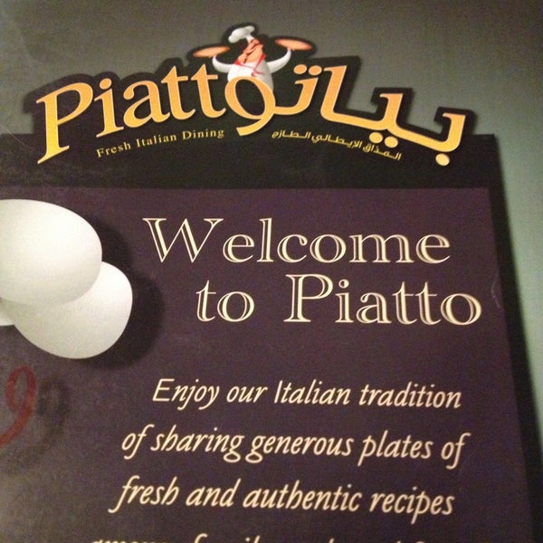 Piatto - Italian Restaurant in Khobar