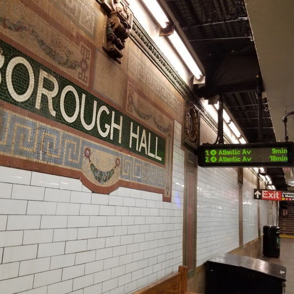 Photos at MTA Subway - Borough Hall/Court St (R/2/3/4/5) - Downtown ...