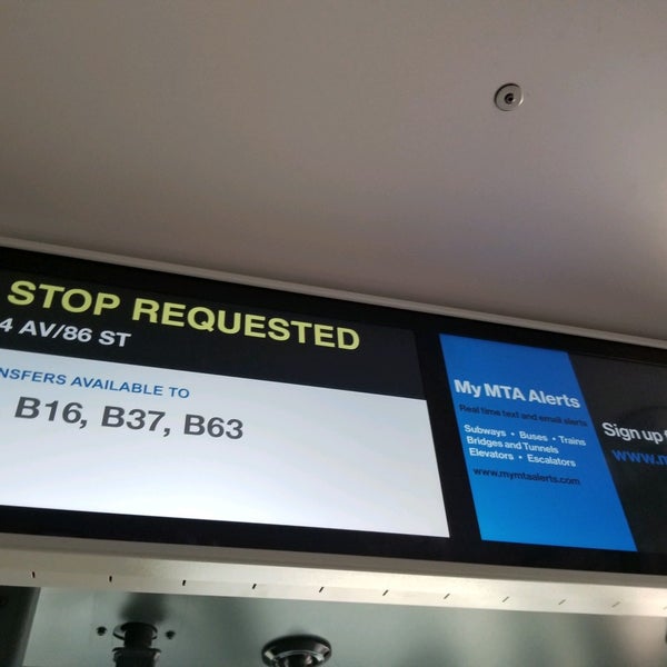 Photos at MTA Bus - 4th Ave & 86 St (B1/B16/S53/S79-SBS) - Bus Stop in ...