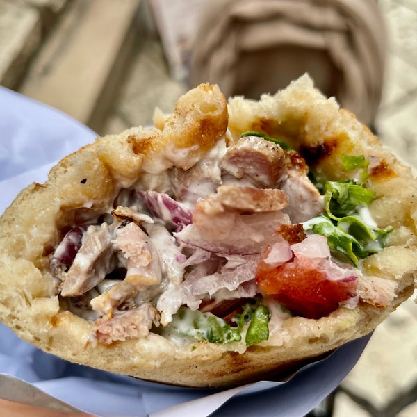 Πίττα του Παππού - Souvlaki Shop in Corfu