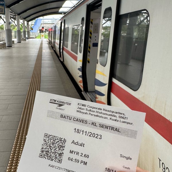 KTM Line - Batu Caves Station (KC05) - Rail Station