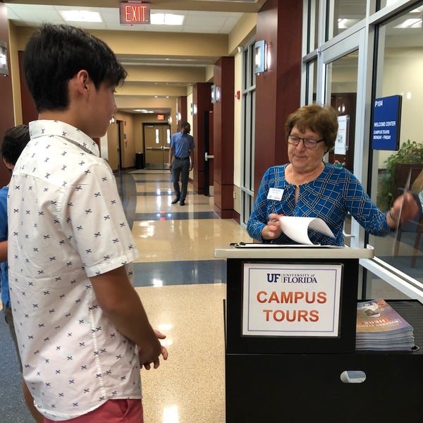 University of Florida Welcome Center - 4 tips