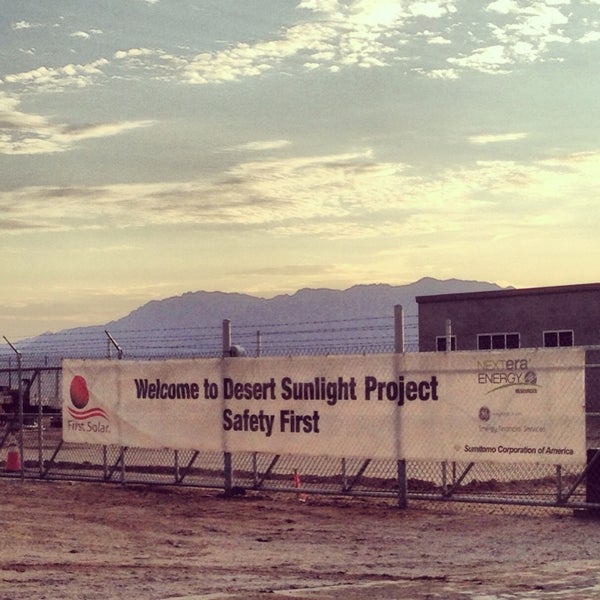 Desert Sunlight Solar Farm - Other Great Outdoors in Desert Center