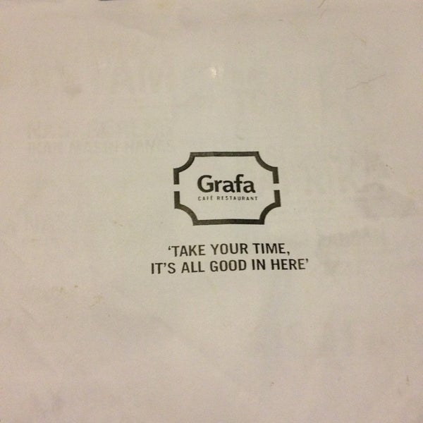 Grafa Cafe (Now Closed) - SS15 - Subang Jaya, Selangor