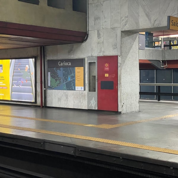 MetrôRio - Estação Carioca - Centro - Lrg. da Carioca