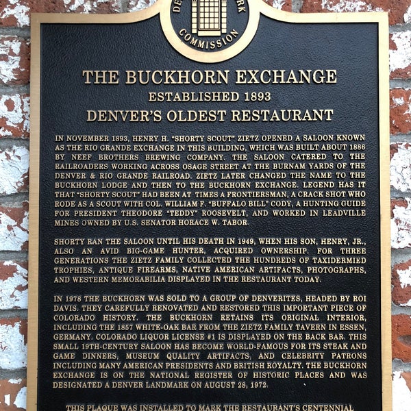 Photos at The Buckhorn Exchange - Steakhouse in Denver