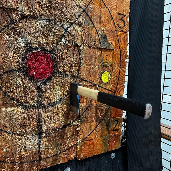 Celtic Axe Throwing @ Stickmen Brewery - Indoor Play Area in Sherwood - Tualatin South