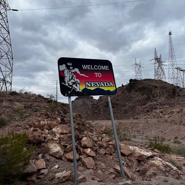 Welcome To Nevada Sign - Monument in Boulder City
