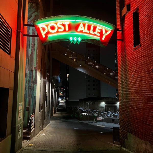 Post Alley Sign - Pike Place - 0 tips