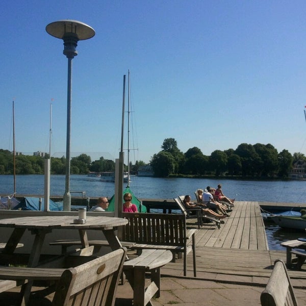 Alster Cliff - Beer Garden in Hamburg