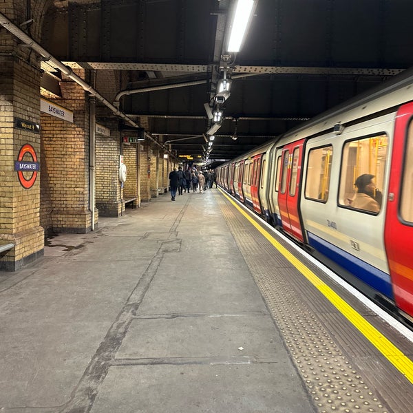 Bayswater London Underground Station - Lancaster Gate - Queensway
