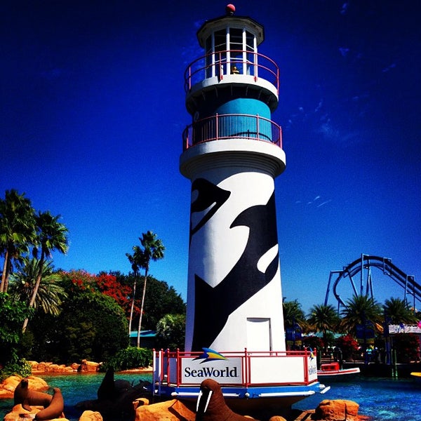 SeaWorld Lighthouse - Sea World Theme Park - 7007 Sea World Dr