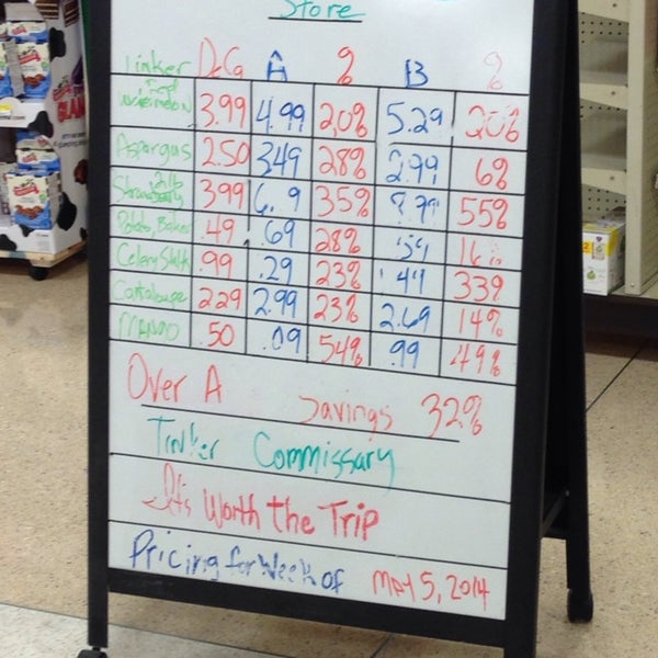 Tinker AFB Commissary - Southeast Oklahoma City - Tinker AFB, OK