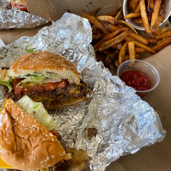 Five Guys Little Burger Vs Regular