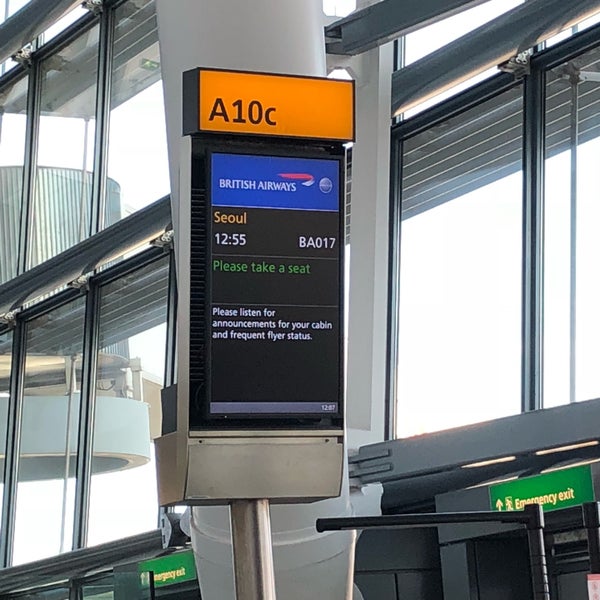 Gate A10C - Airport Gate