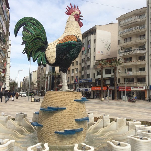 Horoz Heykeli - Denizli'de Dış Mekan Heykeli