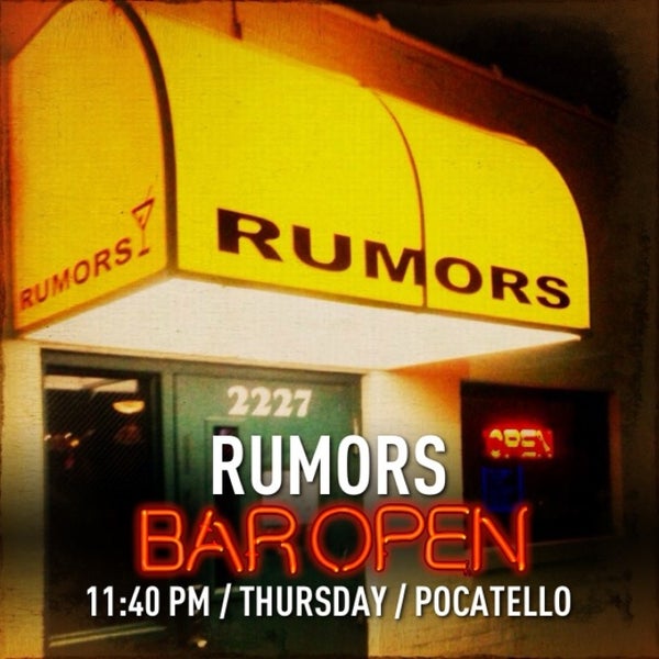 Rumors Bar - Pocatello, ID