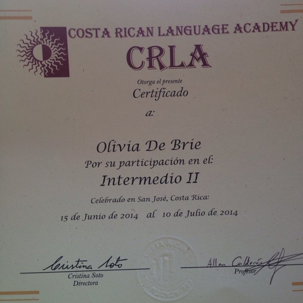 Costa Rican Language Academy - Language School in Barrio Dent