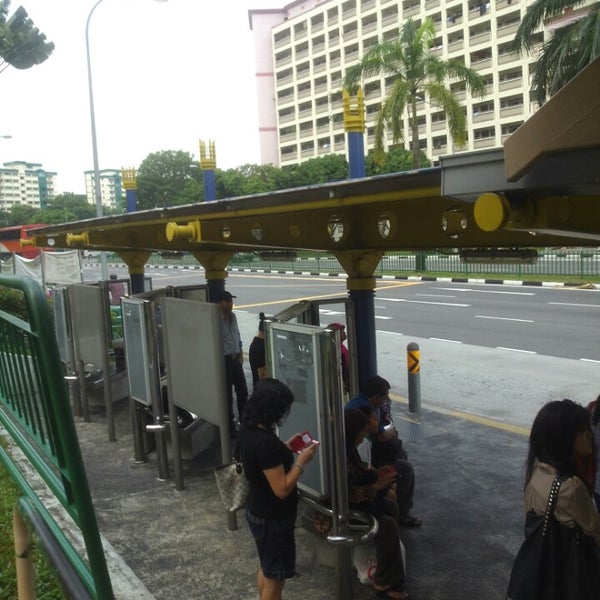 Bus Stop 76101 (Tampines East CC) - Bus Station in Singapore