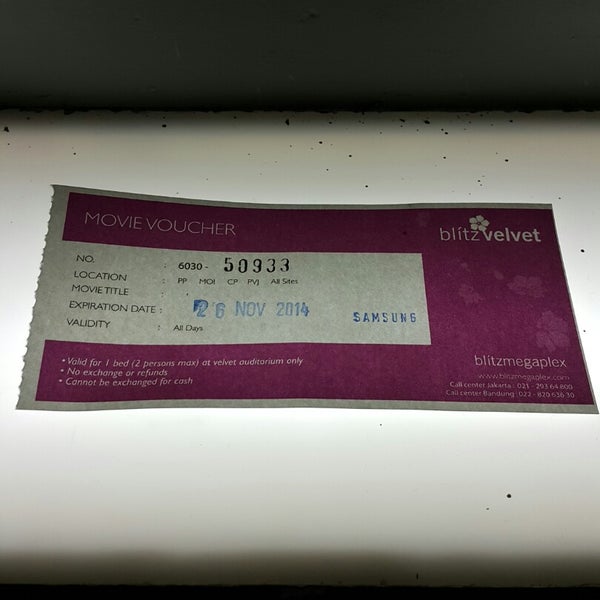 Photos at CGV Velvet - Movie Theater in Jakarta Barat