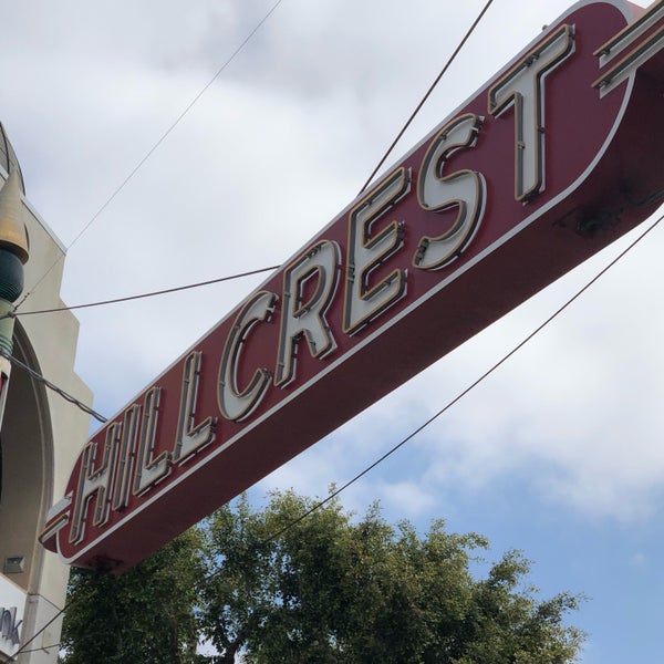Photos at Hillcrest Sign - Hillcrest - University Ave