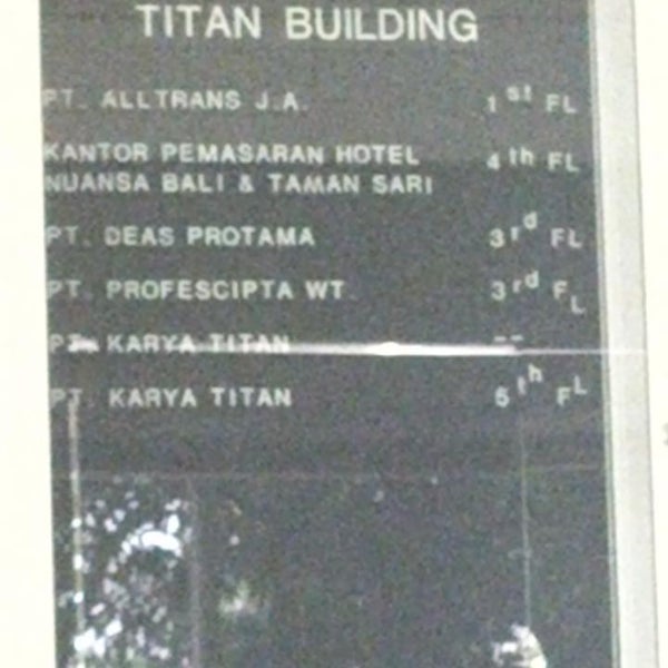 Titan Building - Coworking Space in Matraman