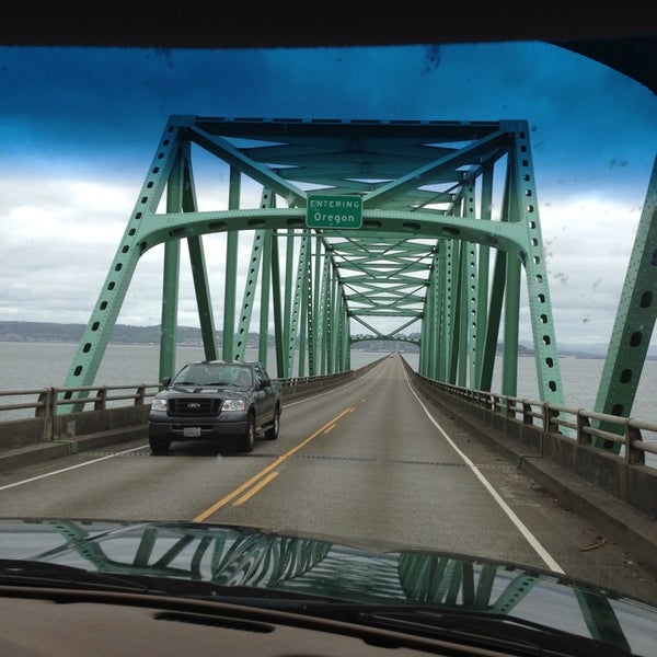 Washington-Oregon Border - Border Crossing