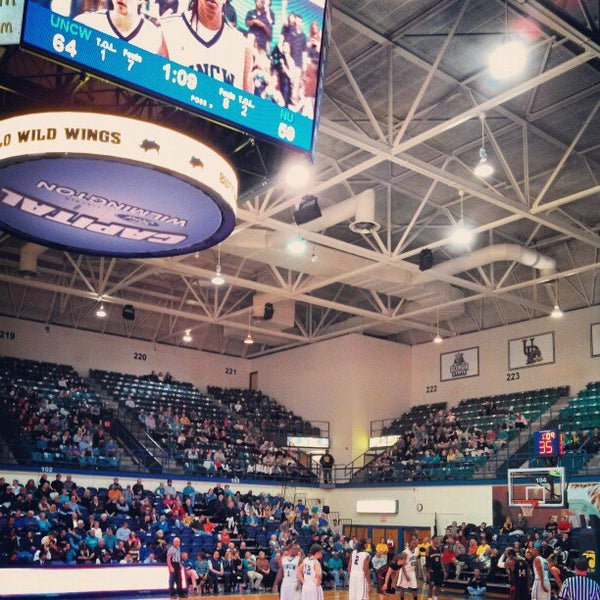 Photos at Trask Coliseum - College Basketball Court in Wilmington