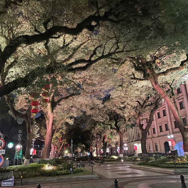 沙面公园 (Shamian Park) - 广州, 广东