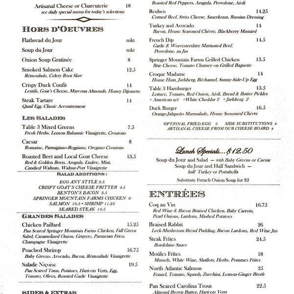 Table 3 (Now Closed) - Green Hills - 3821 Green Hills Village Dr