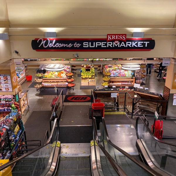 Kress IGA Supermarket (Now Closed) - Seattle Central Business District ...