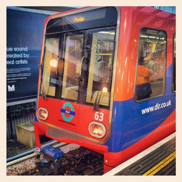 Custom House for ExCeL DLR Station - Light Rail Station in London